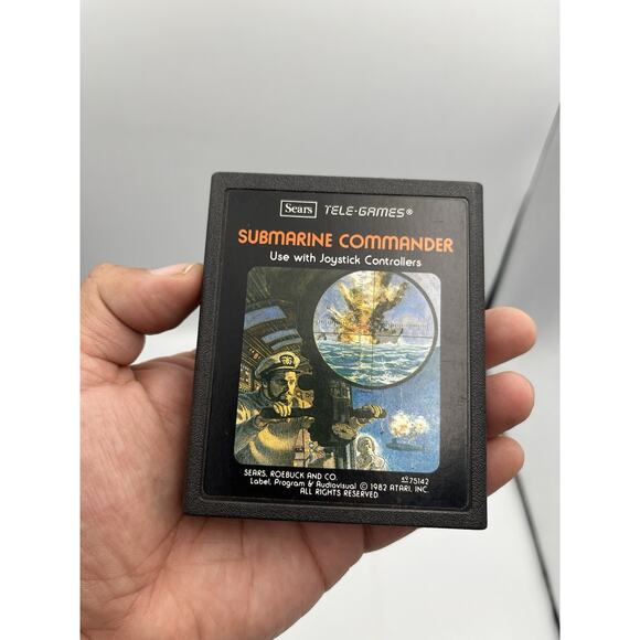 atari | Video Games & Consoles | Submarine Commander Atari 260 Sears ...